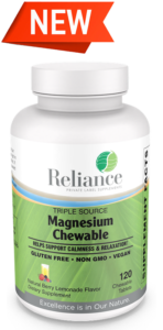 New Product: Triple-Source Magnesium Chewables! - Reliance Vitamin